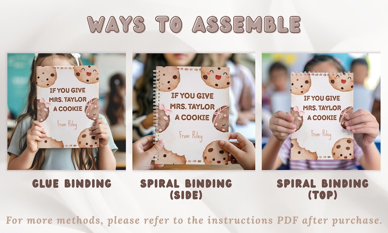 If You Give Your Teacher a Cookie Book, End of the Year Teacher ...