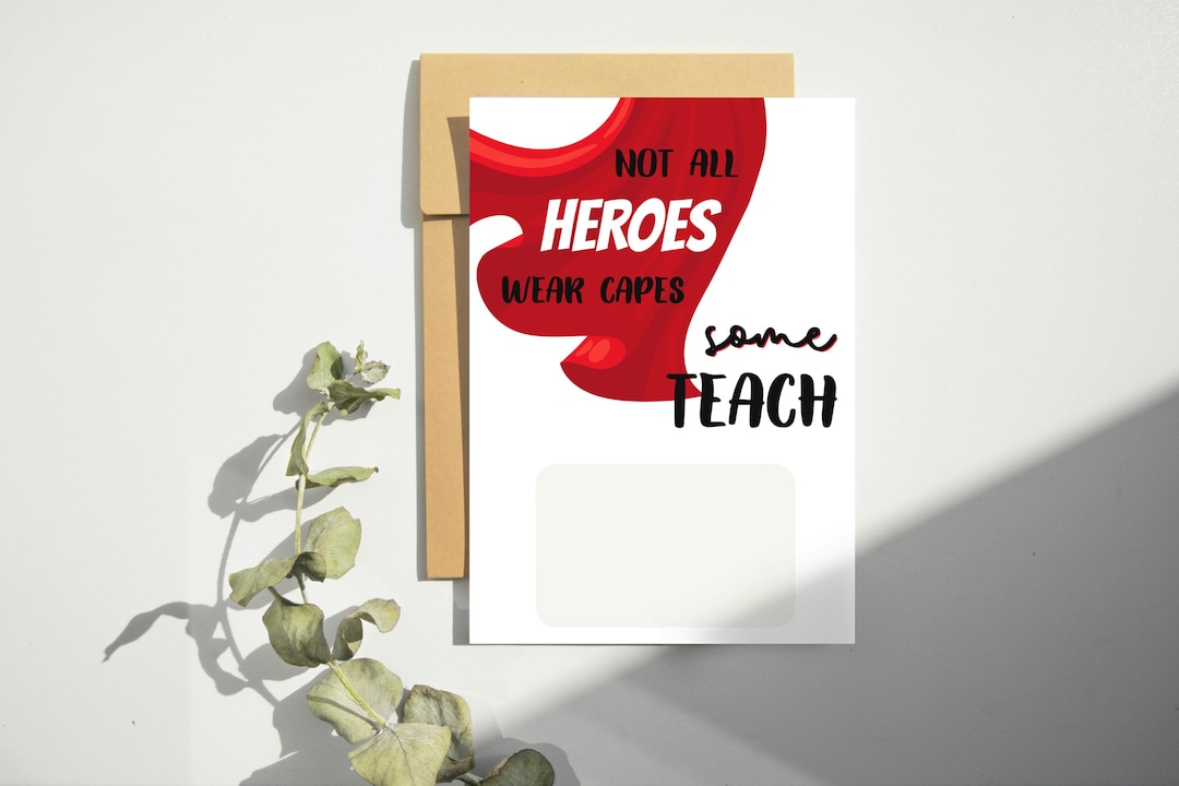 Teacher Gift Card Holder, Daycare ECE Appreciation Gift Card Holder ...