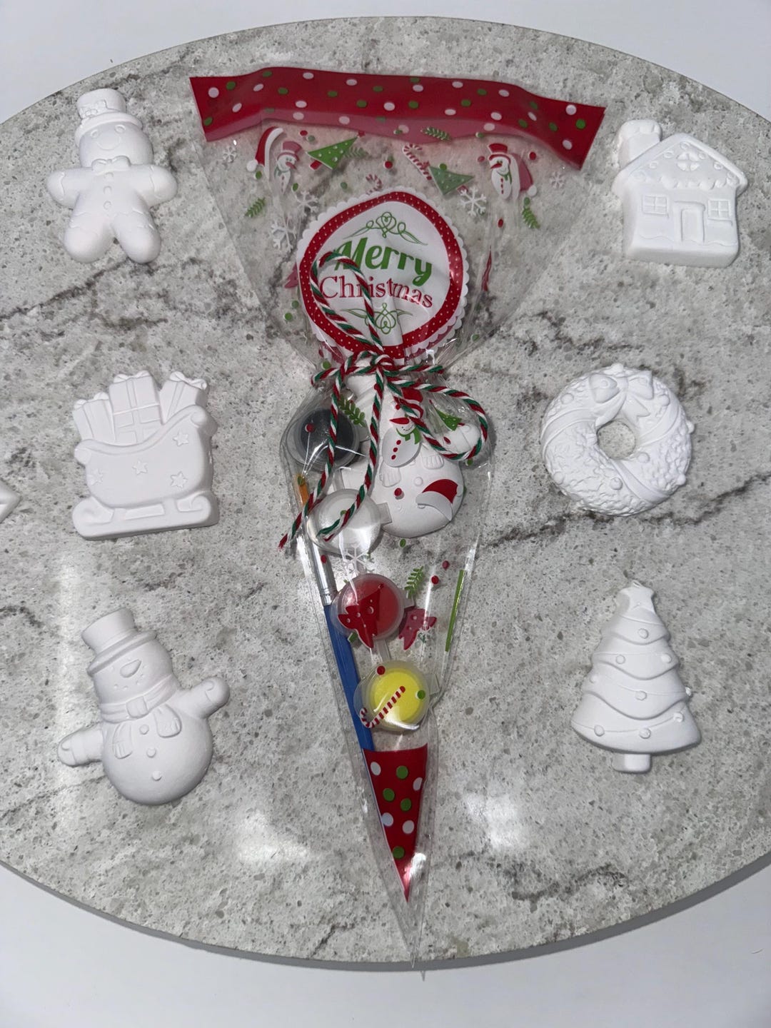 Christmas Craft Kit Paint Your Own Christmas Decor Stocking Stuffer ...