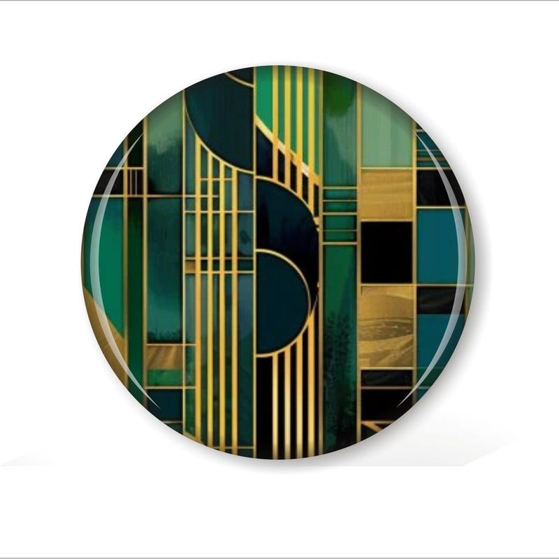 Art Deco Style Coasters - Etsy