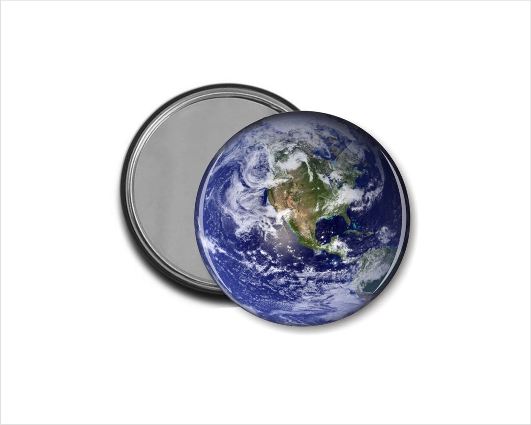 Planet Pocket Mirror, Planet Earth, Solar System and Space Mirrors - Etsy