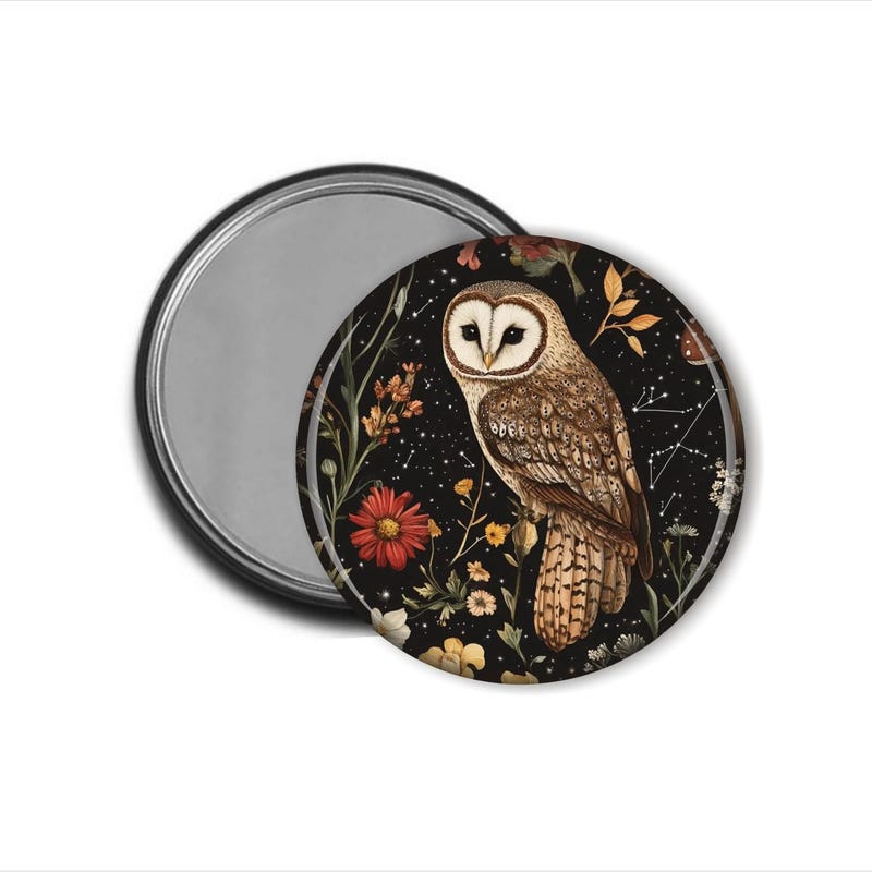 Owl Mirror - Etsy