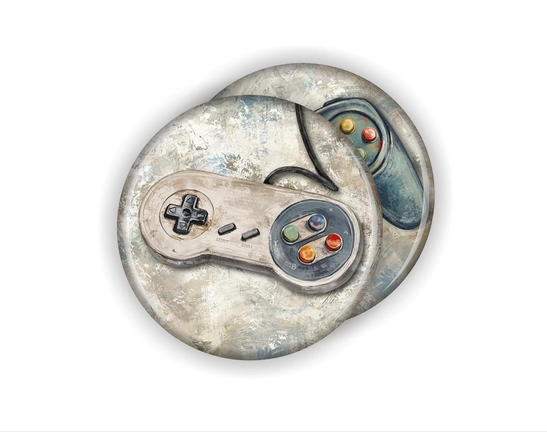 Vintage Video Game Coaster Set - Etsy