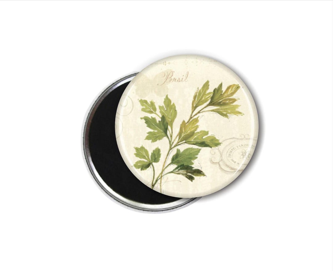 Herb Garden Magnet Set, Set of Four Cottage Home Magnets - Etsy