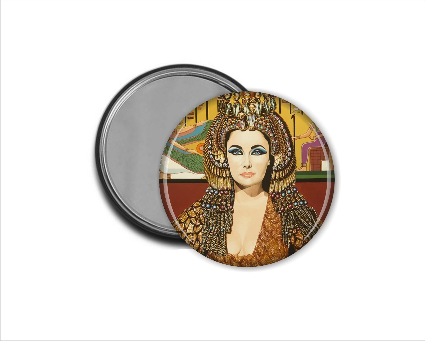 Cleopatra Pocket Mirror, Queen of Egypt - Etsy