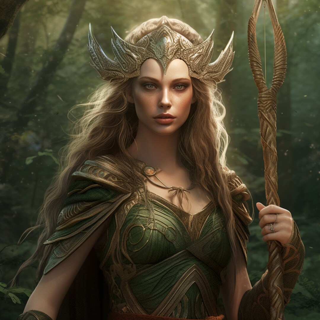 Celtic Elf Spirit Companion Male Female tell Me Your Desired Companion ...