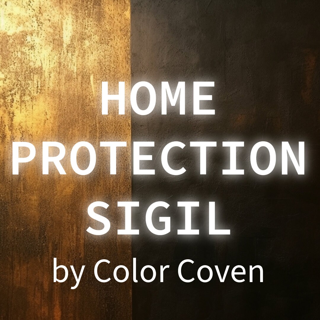 Home Protection Sigil by Color Coven - Etsy