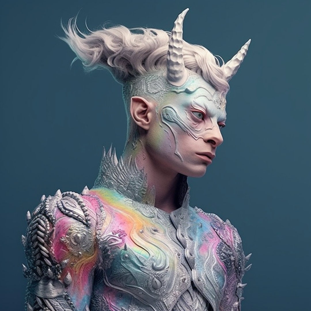 Unicorn-human Hybrid Boyfriend Spirit Binding Conjured Ready to Bind ...