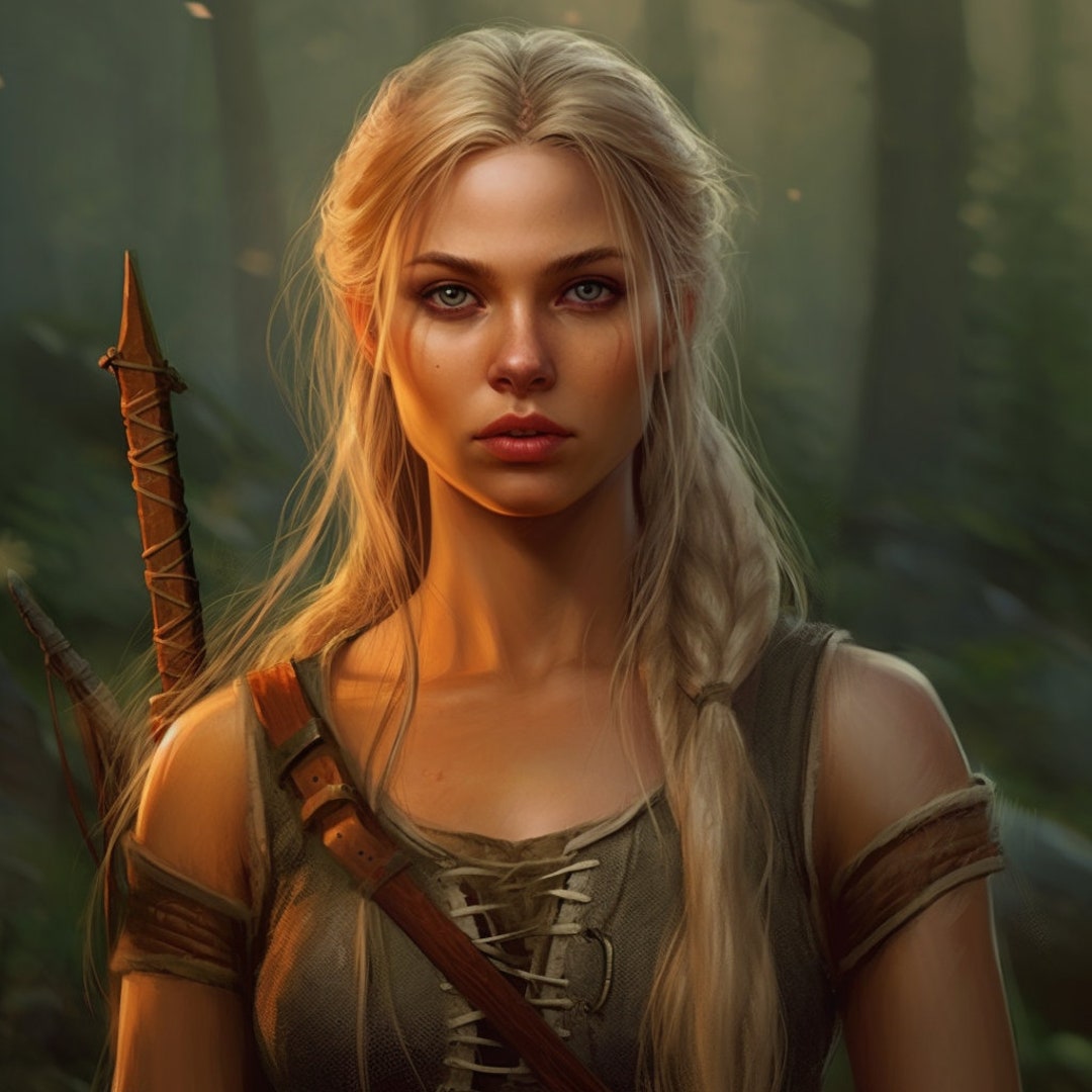 Germanic Elf Spirit Companion - Male - Female -tell Me Your Desired ...