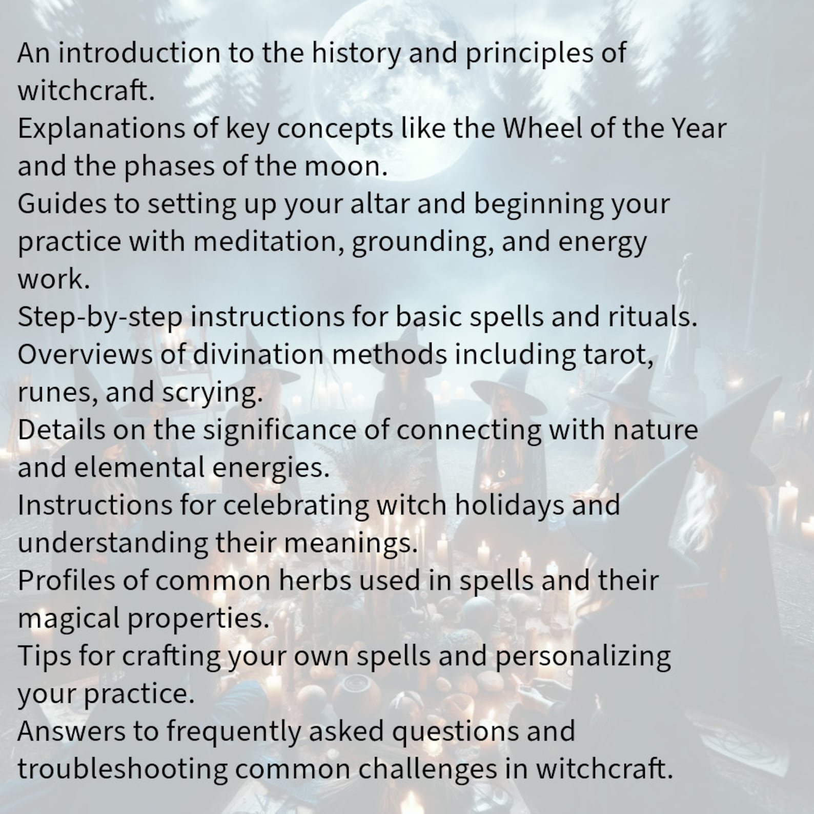 How to Be A Witch Guidebook Digital pdf for Beginners / All You Wonder ...