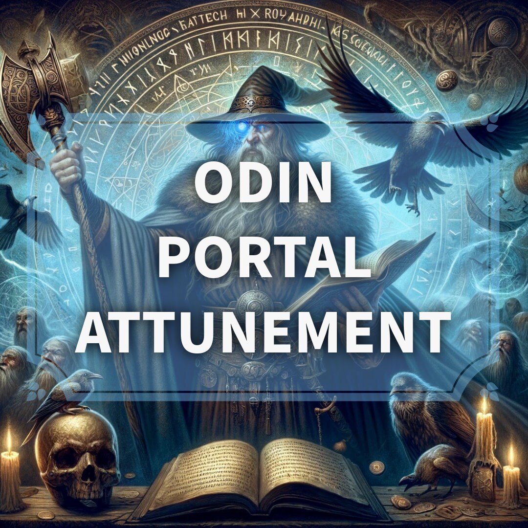 Odin Portal Attunement Service - Allfather of the Gods, God of Wisdom ...
