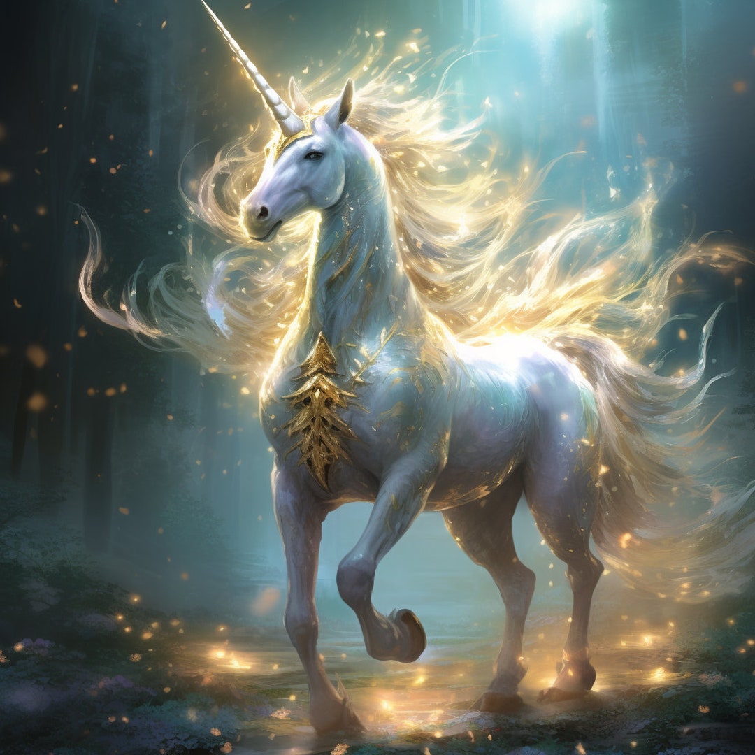 Ethereal Unicorn Spirit Companion - Male - Female - Tell Me Your ...