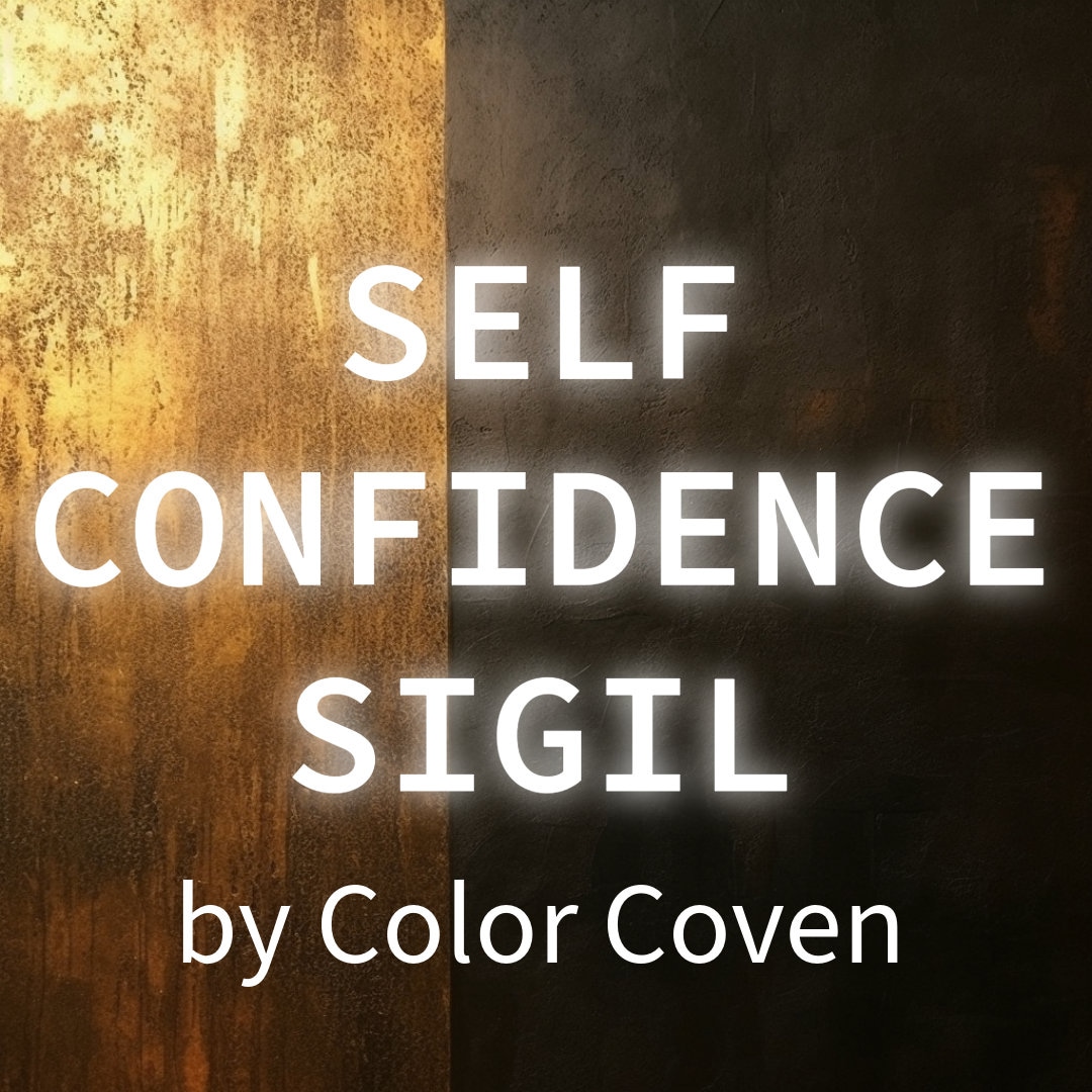 Self Confidence Sigil by Color Coven - Etsy