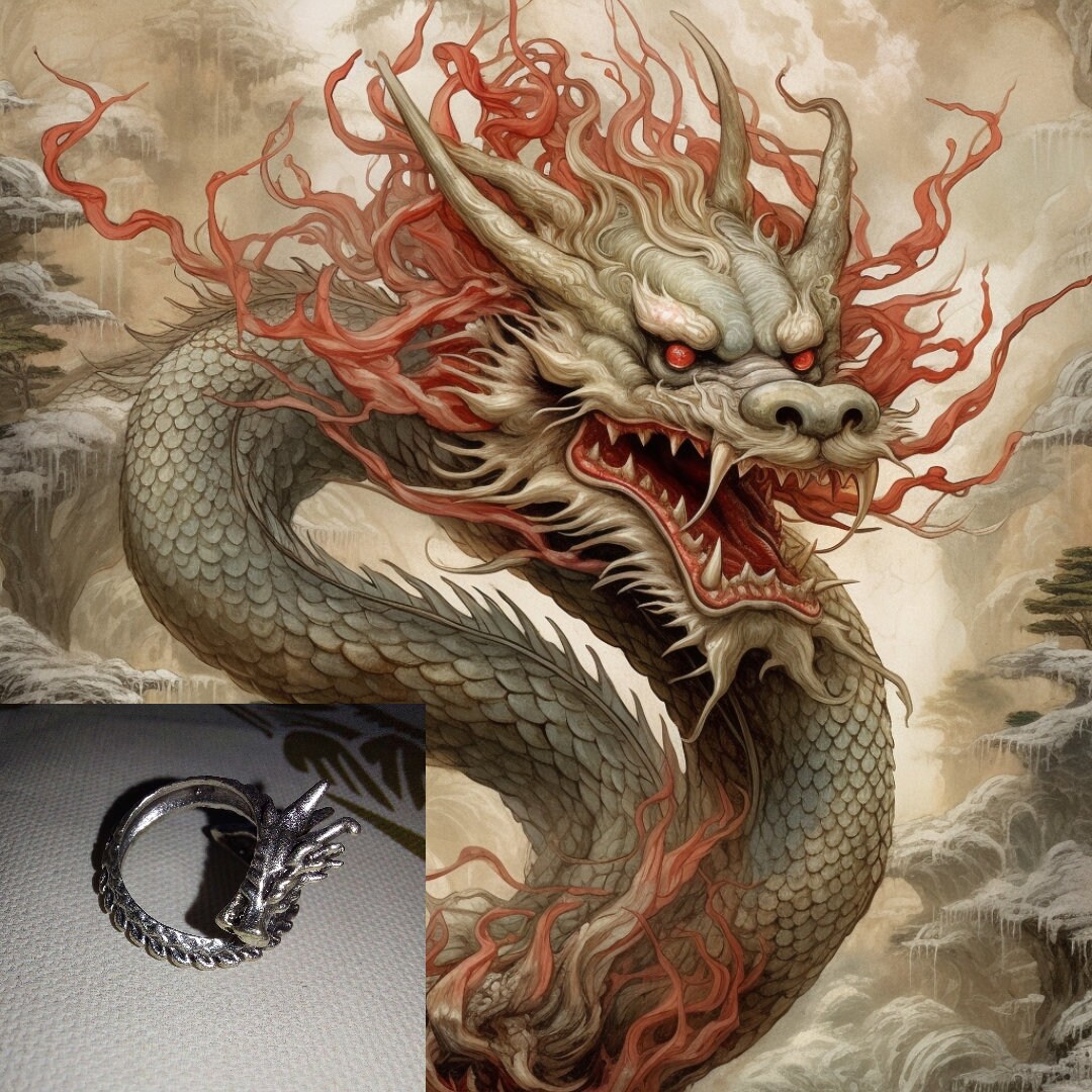 Chinese Dragon Spirit Companion Direct Binding / Protection From Evil ...