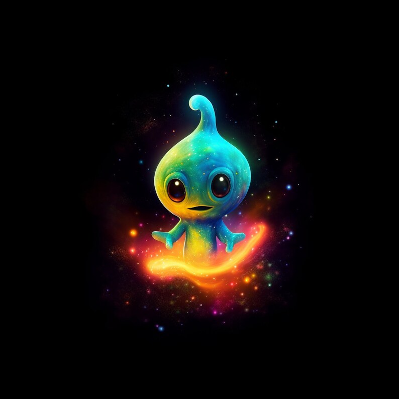 Nebula Sprite Companion - Male - Female - Tell Me Your Desired ...