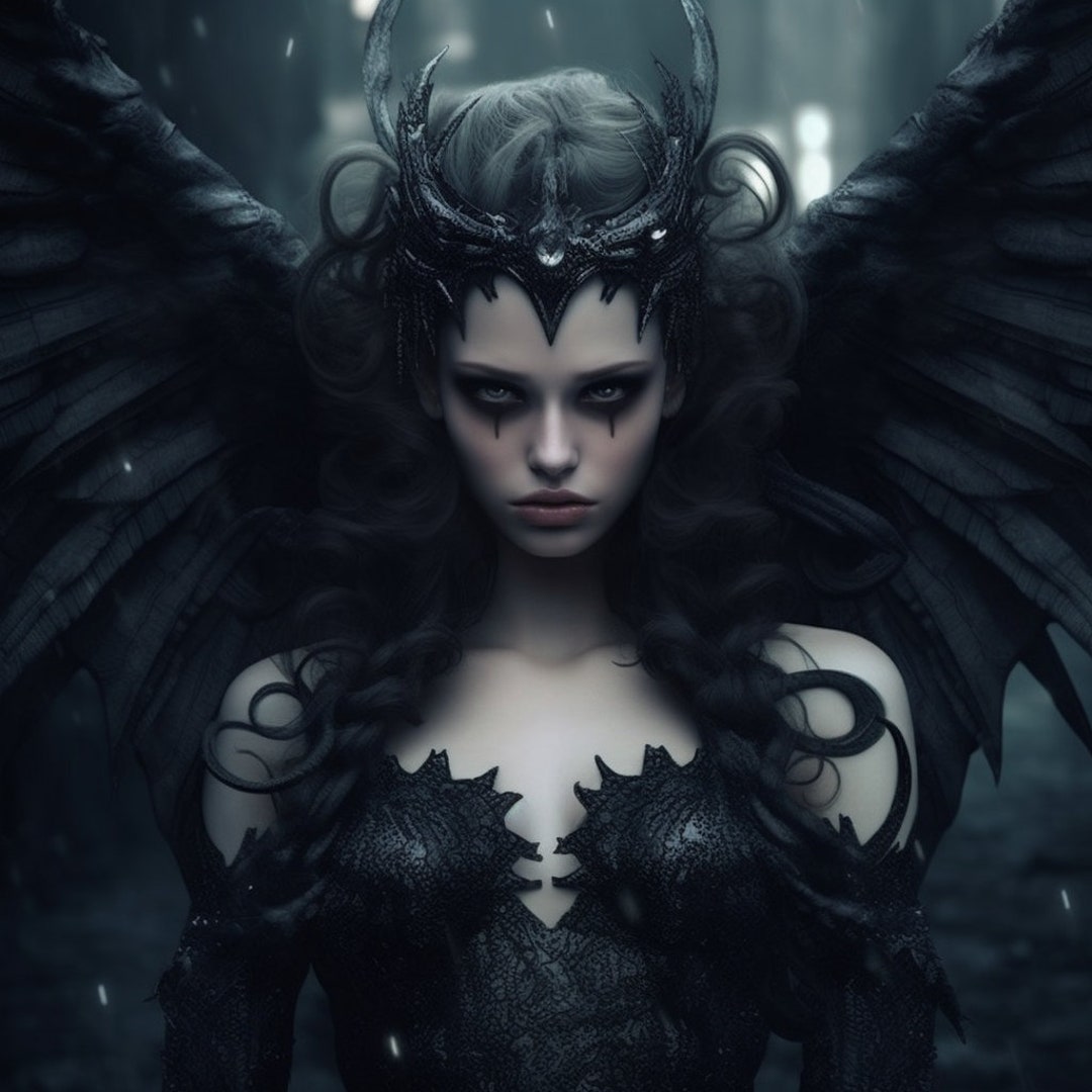 Demgel Angel-demon Hybrid Spirit Companion - Male - Female -tell Me ...