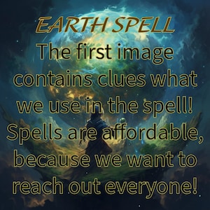 Grounding Spell - Elemental Spell - for Stability and Calm by Color ...
