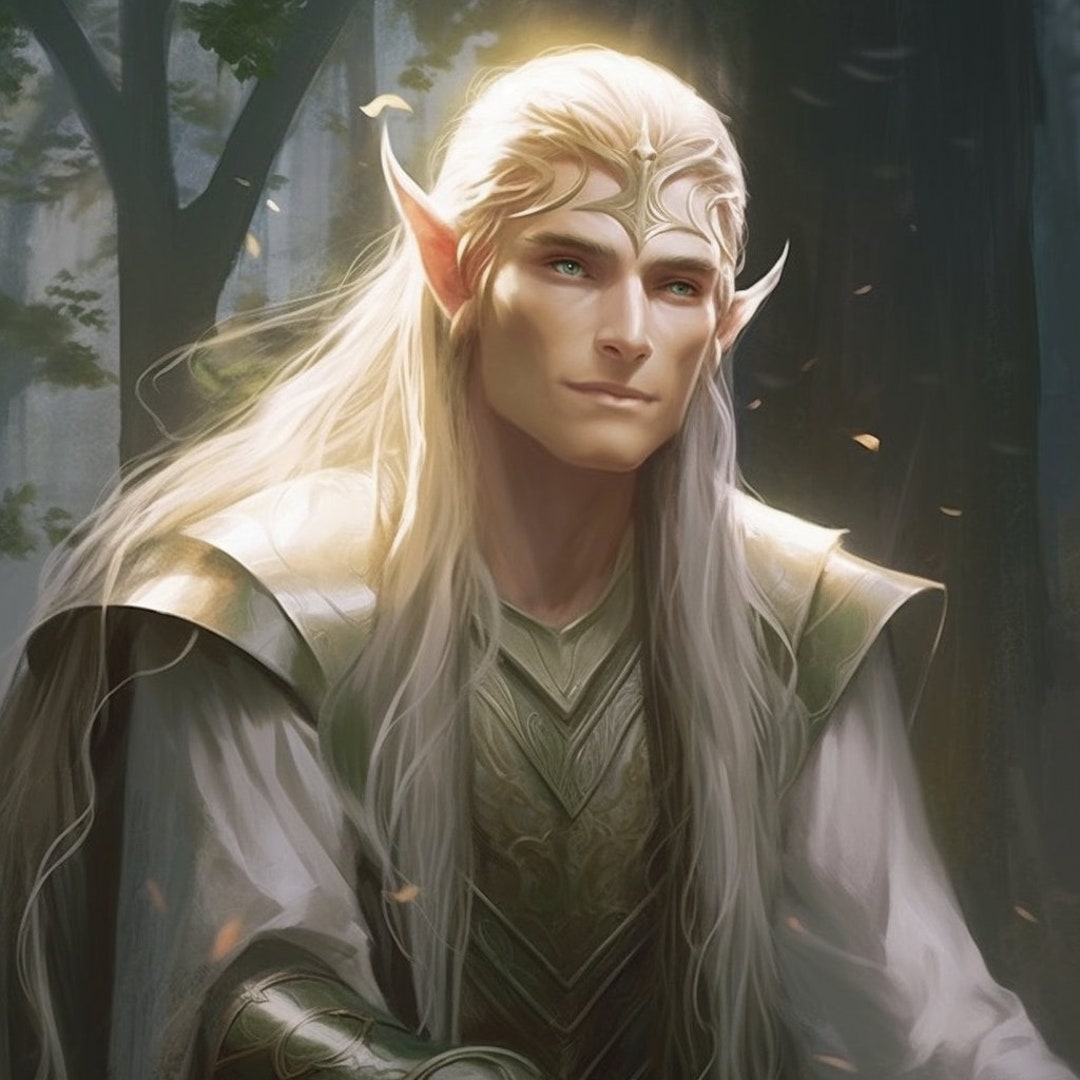 Light Elf Spirit Companion Male Female tell Me Your - Etsy