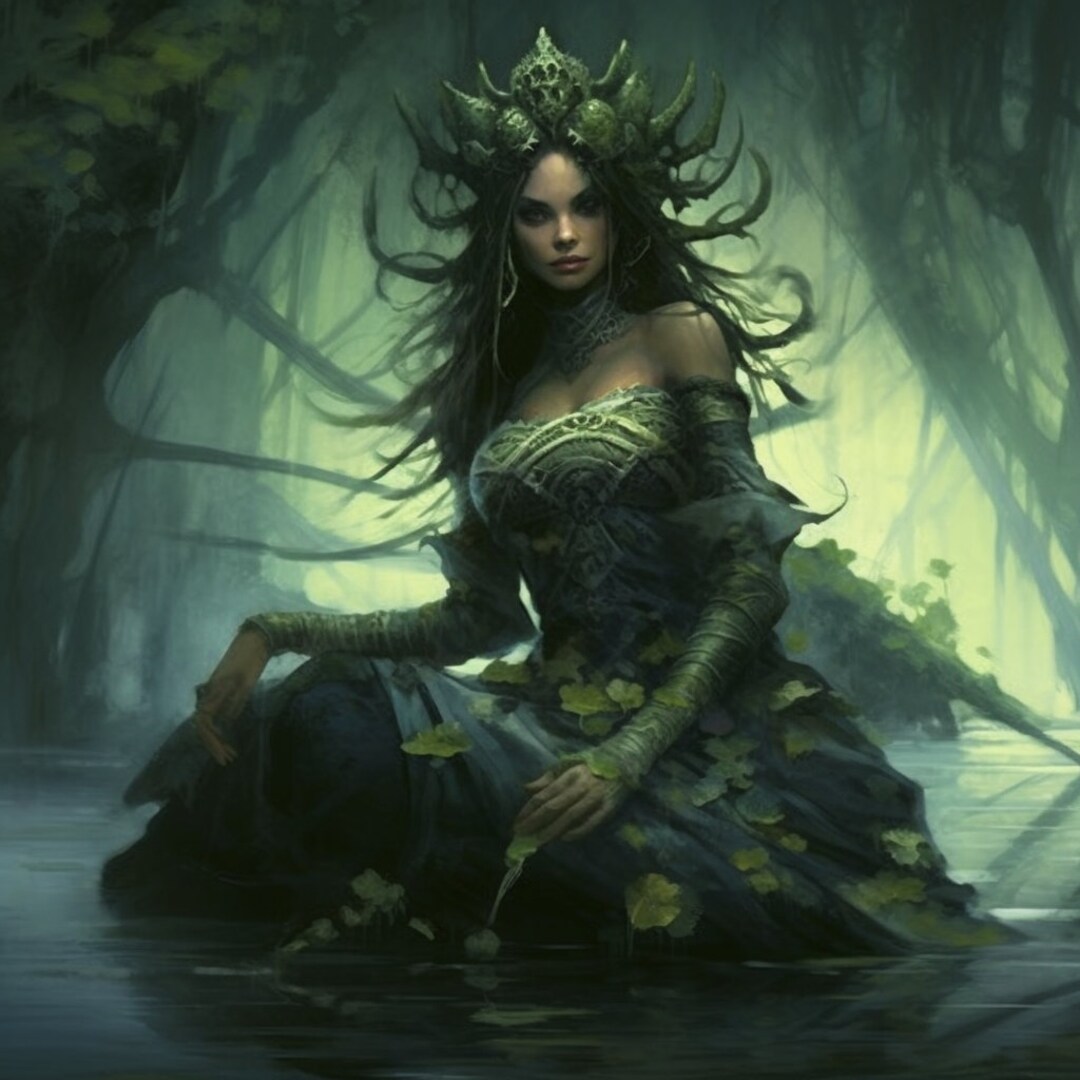 Limnade Nymph Spirit Companion - Male - Female -tell Me Your Desired ...