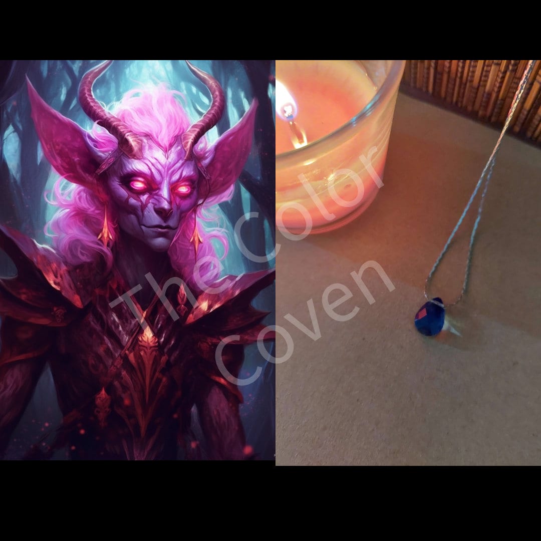 Dark Elf Djinn Hybrid Spirit Companion Direct Binding - Protection ...