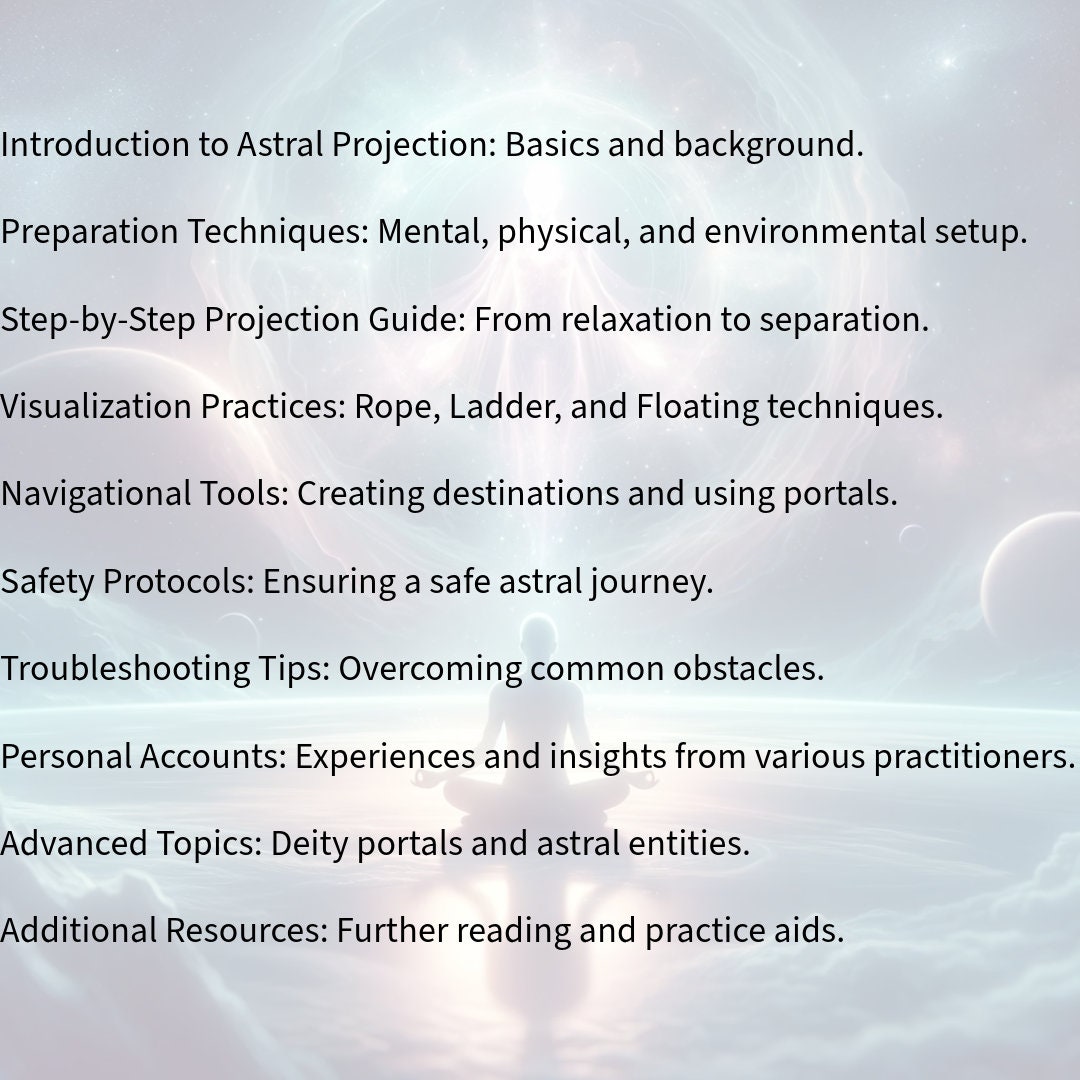 Astral Projection Guidebook Digital pdf What is Astral Projection How ...