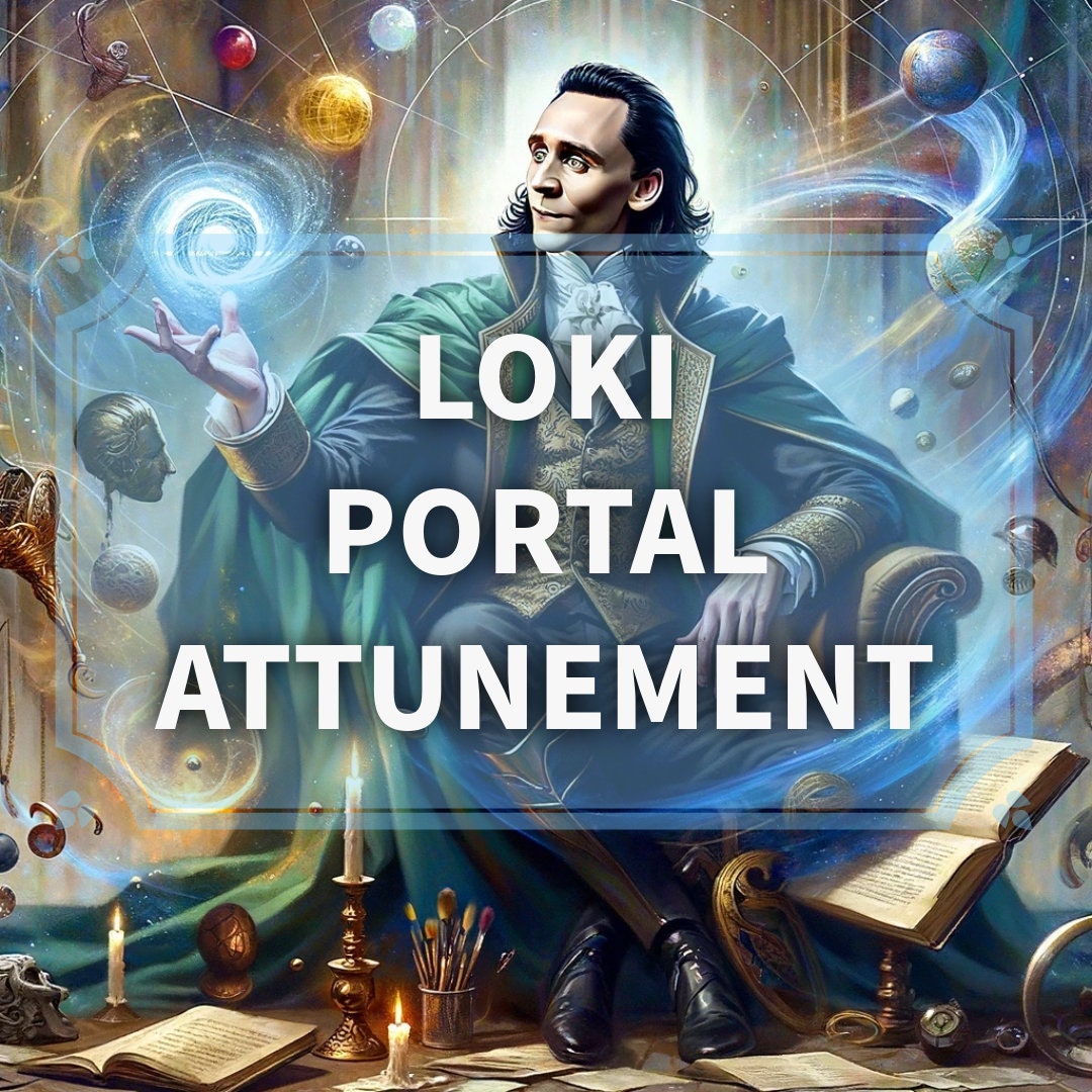 Loki Portal Attunement Service Trickster God, Shape-shifter - Etsy