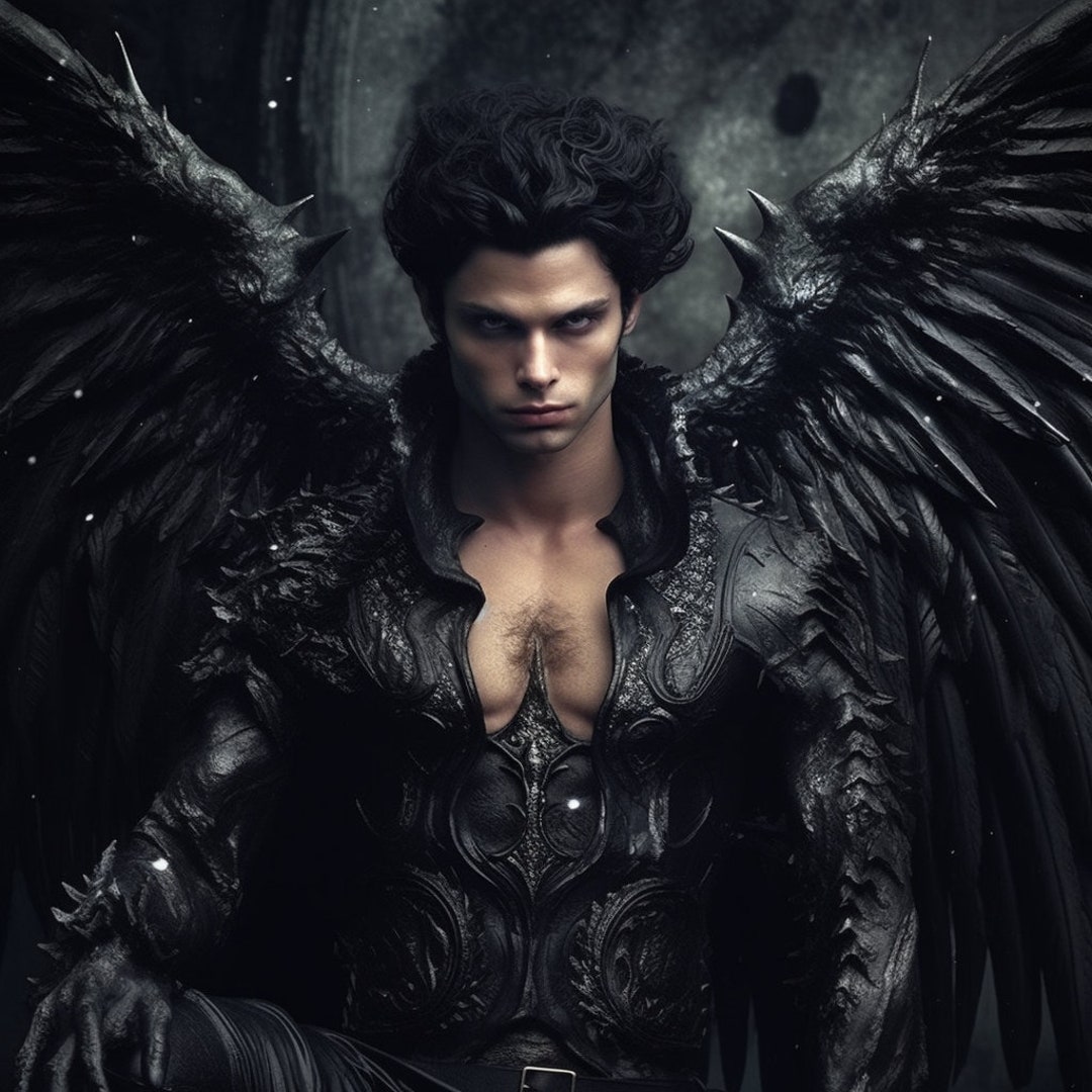 Demgel Angel-demon Hybrid Spirit Companion - Male - Female -tell Me ...