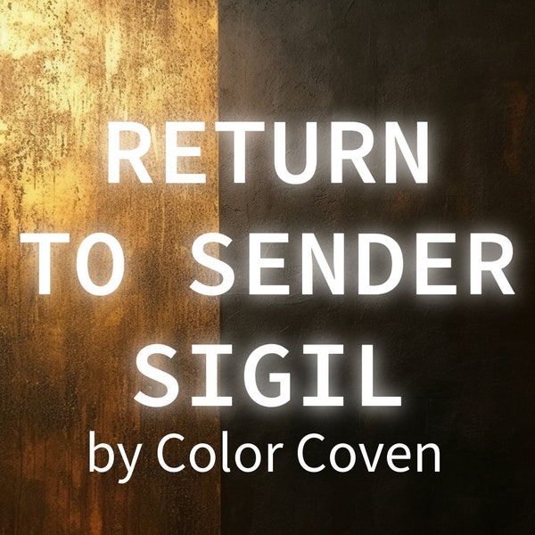 Return to Sender Sigil - Etsy
