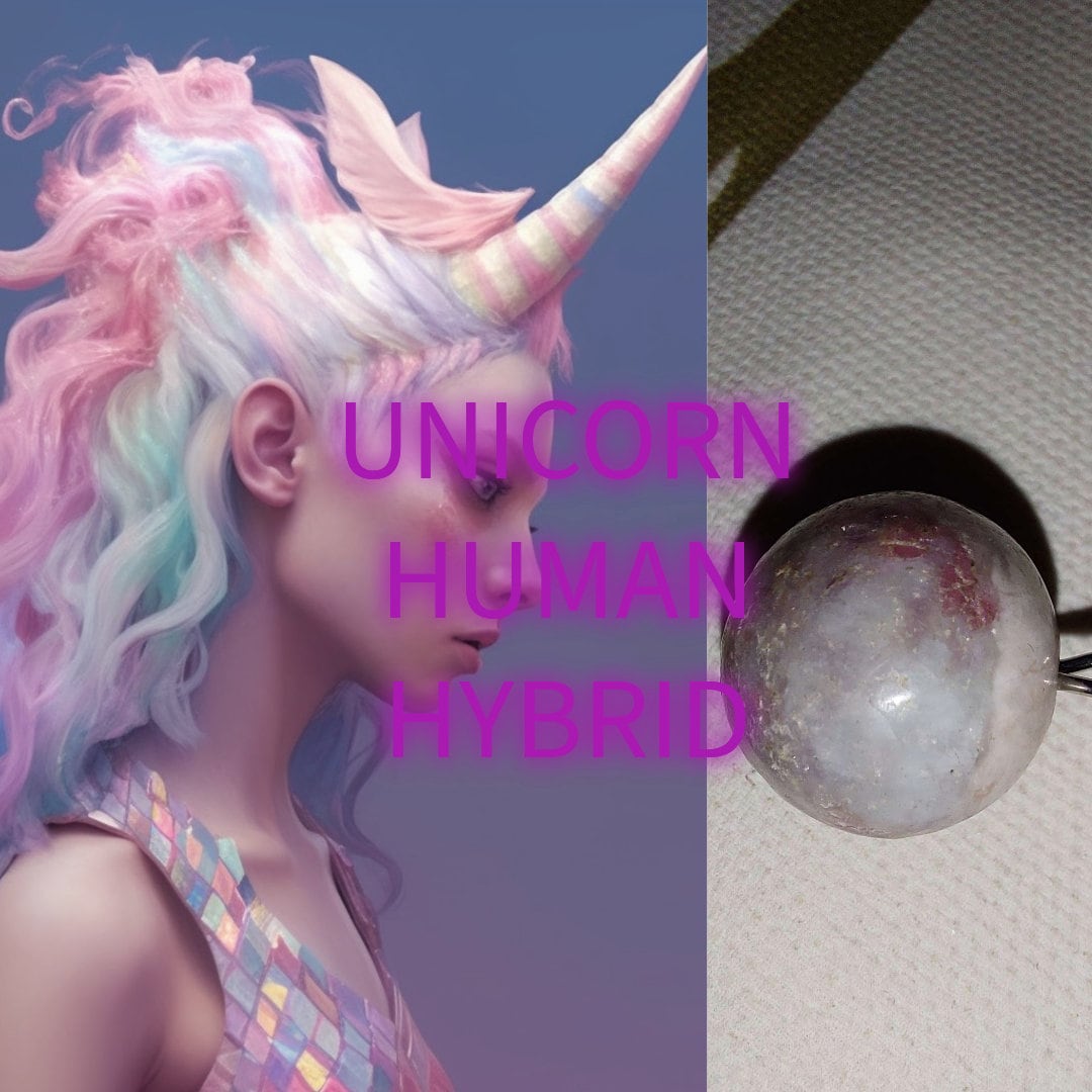 Unicorn - Human Hybrid Spirit Companion With Direct Binding Astral ...