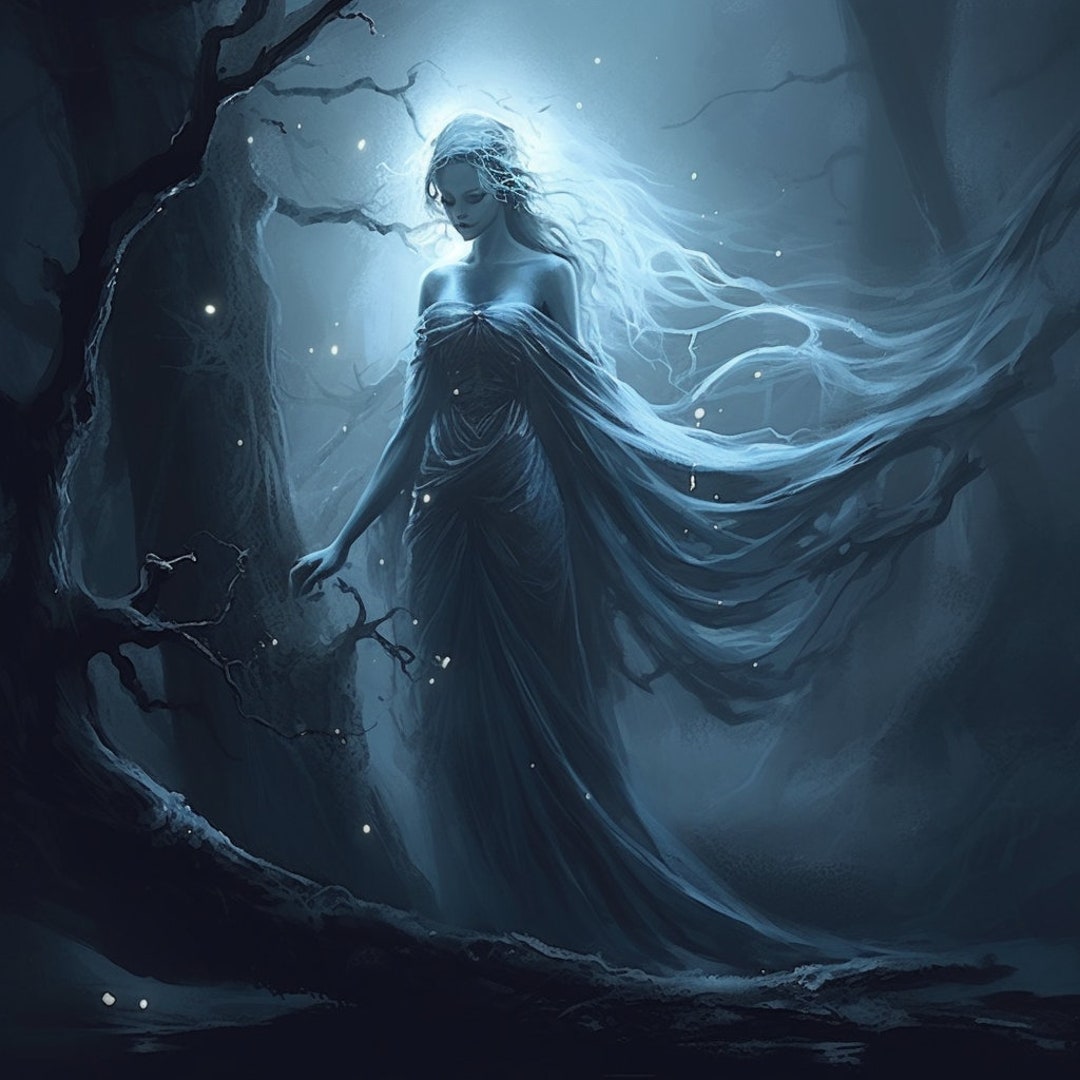 Moonlit Banshee Spirit Companion & Guide - Male - Female - Tell Me Your ...