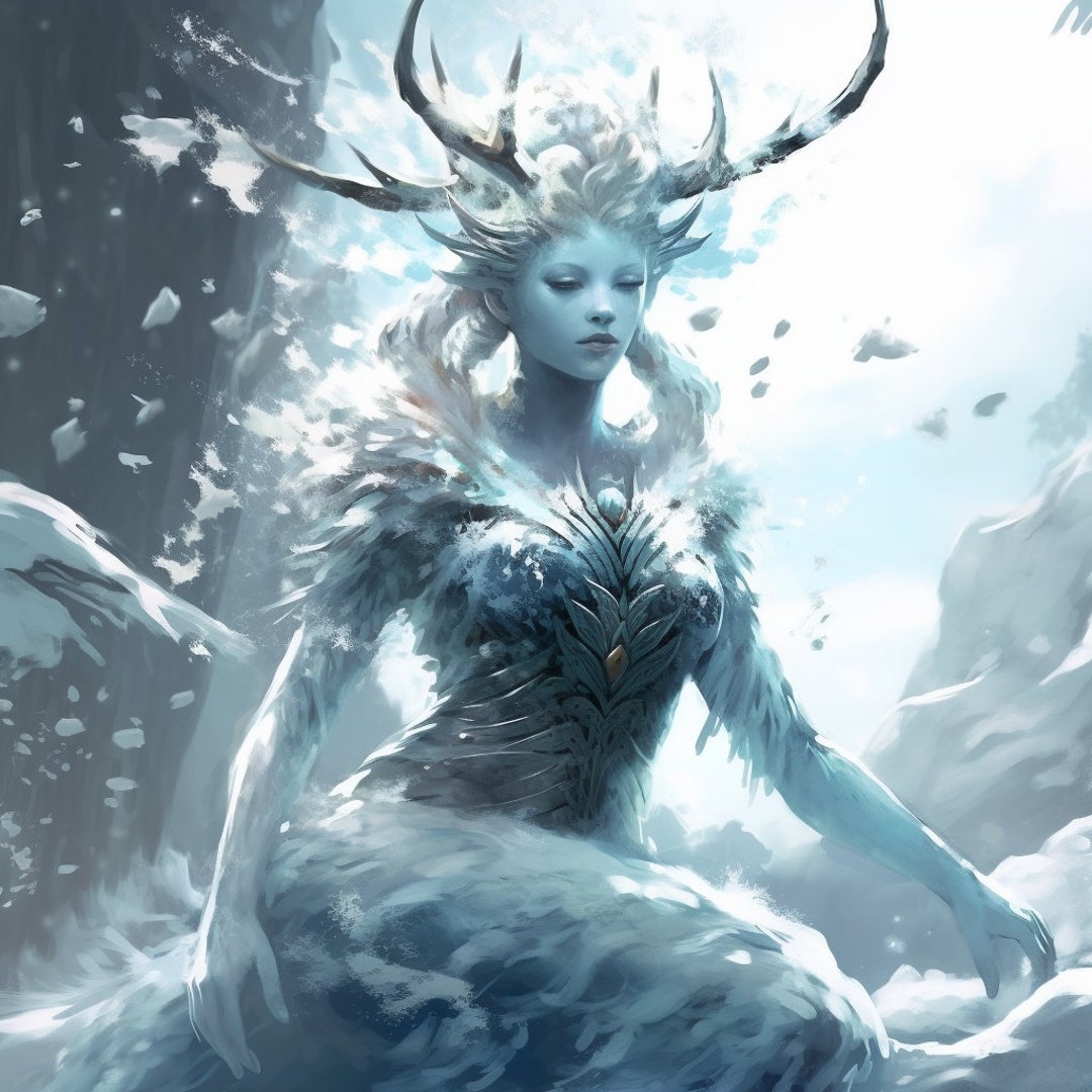 Frost Nymph Spirit Companion Male Female Tell Me Your Desired Companion ...