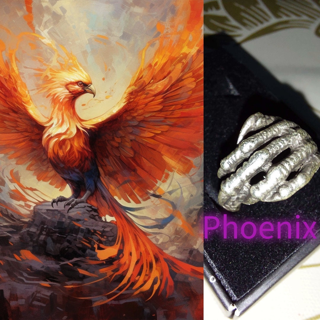 Phoenix Spirit Companion With Direct Binding - Etsy