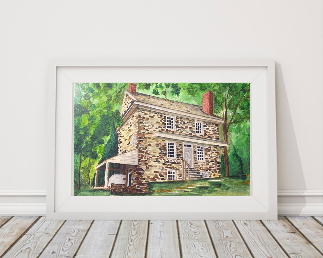 John Chads House in Chadds Ford, Built by John Wyeth Jr. Original. Not ...