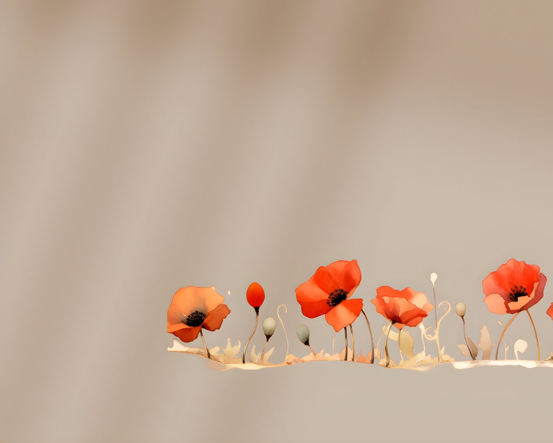 Poppies Desktop Background Wallpaper, Imac Wallpaper, Laptop Wallpaper ...