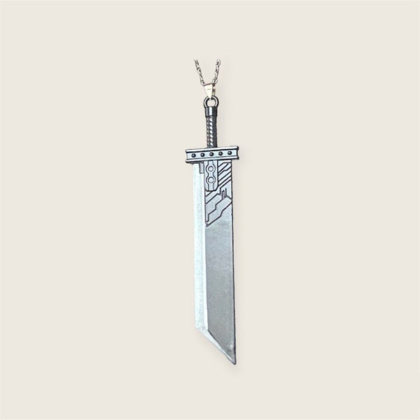 Buster Sword Necklace - Etsy
