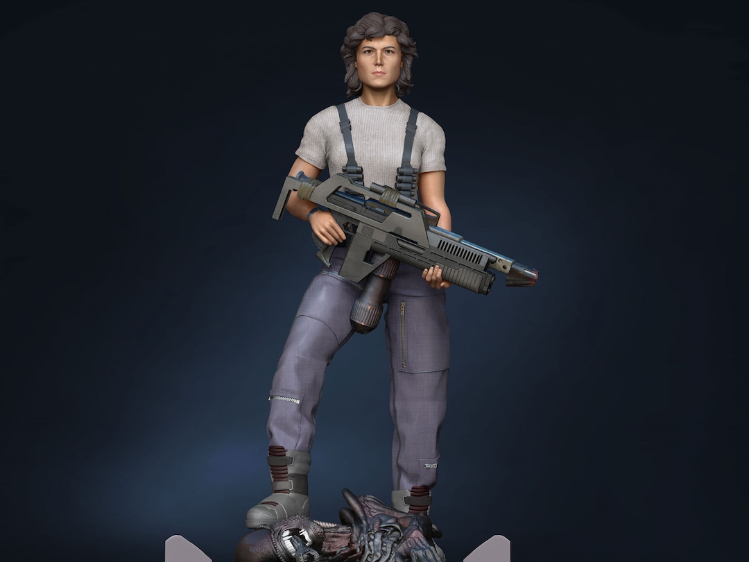 Ripley Diorama Model for Print STL File for 3D Printers 3D - Etsy