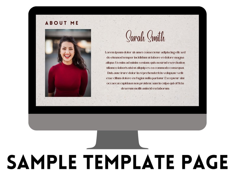 UGC Portfolio UGC Template UGC Media Kit Customizable Canva Template Professional - Etsy
