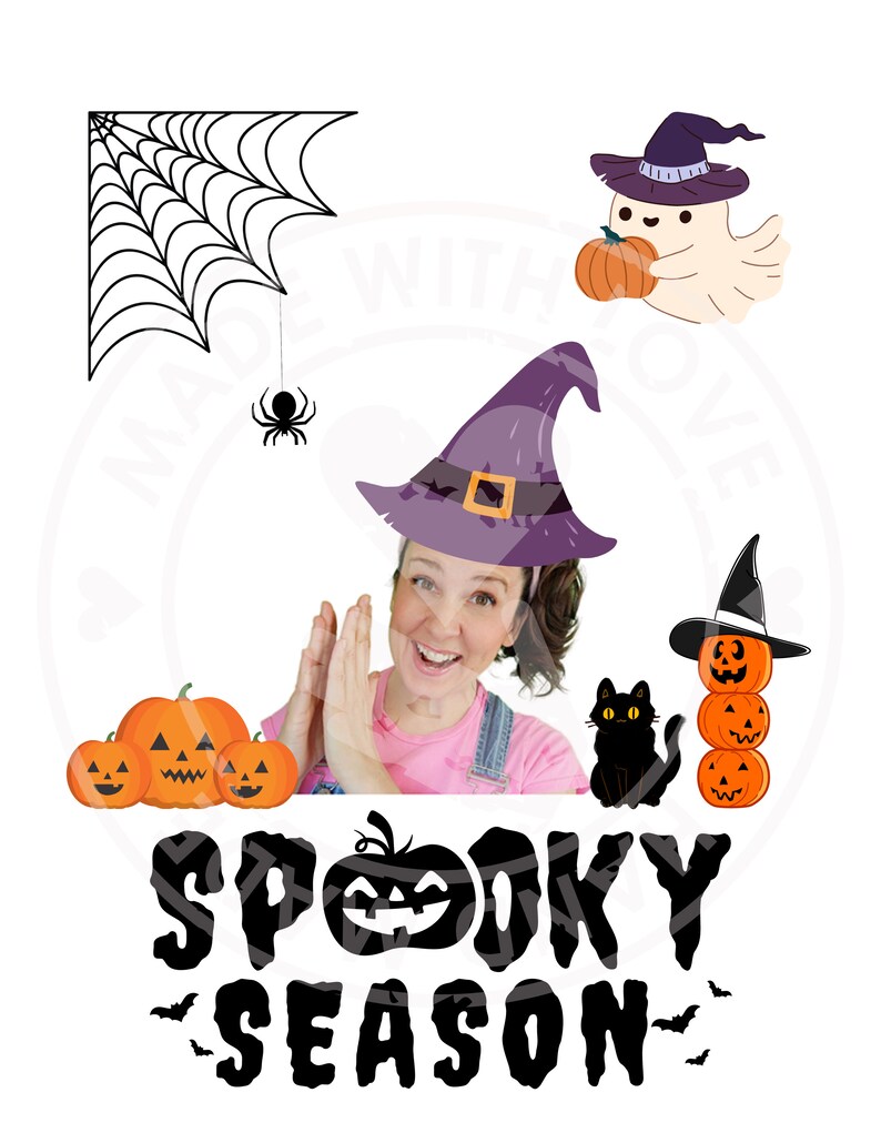 Ms Rachel, Spooky Season, Halloween, PNG Bundle, 3 Designs - Etsy