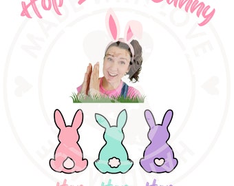 Hop Little Bunnies Ms Rachel Sublimation - Etsy