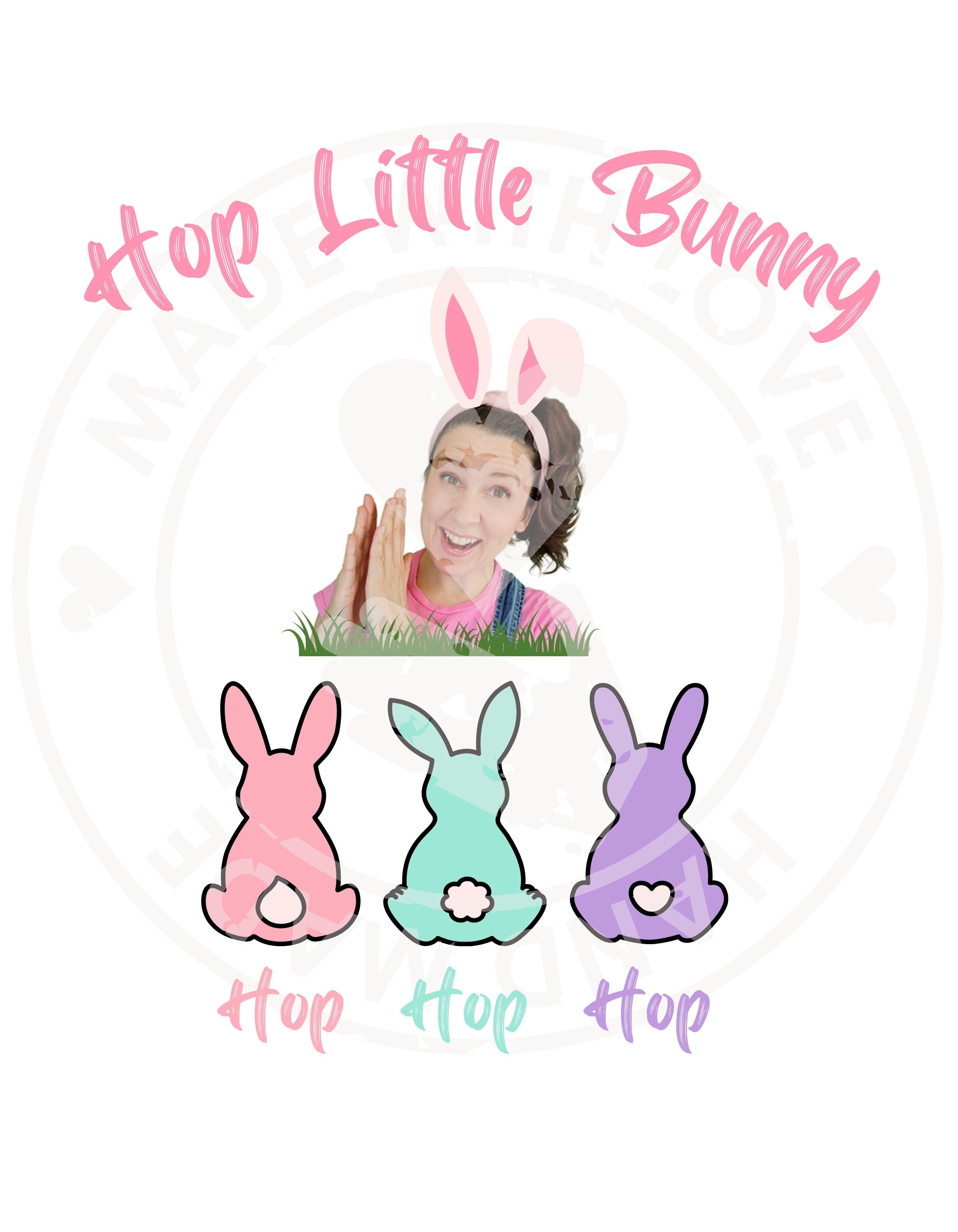 Ms Rachel Easter Hop Hop Hop - Etsy