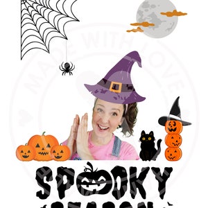 Ms Rachel, Spooky Season, Halloween, PNG Bundle, 3 Designs - Etsy
