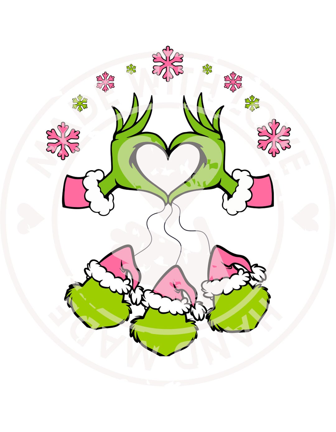 CUSTOM Grinch Name Back of Mama/gigi Shirt - Etsy