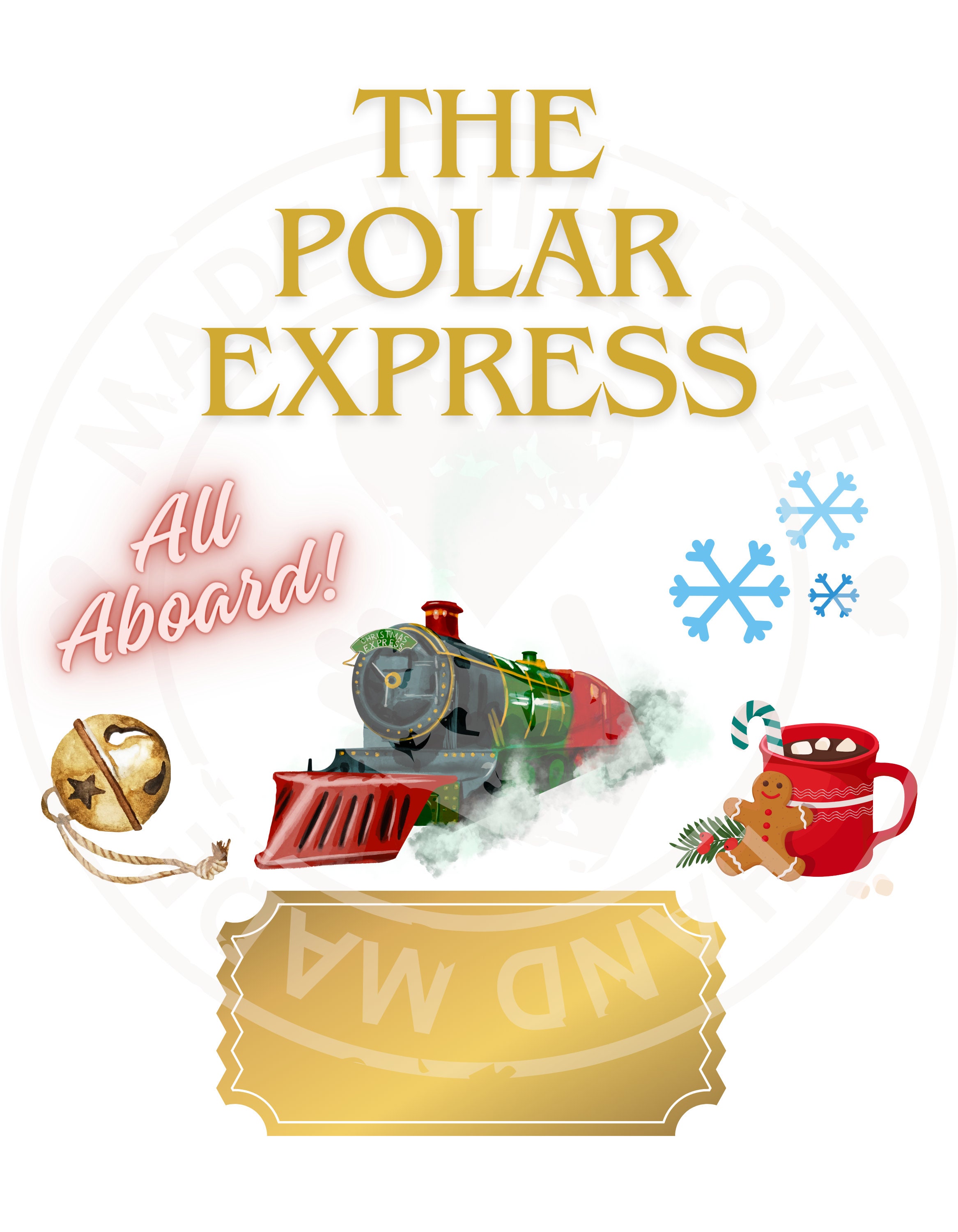 Polar Express Bundle - MULTIPLE DESIGNS - PNG - Etsy