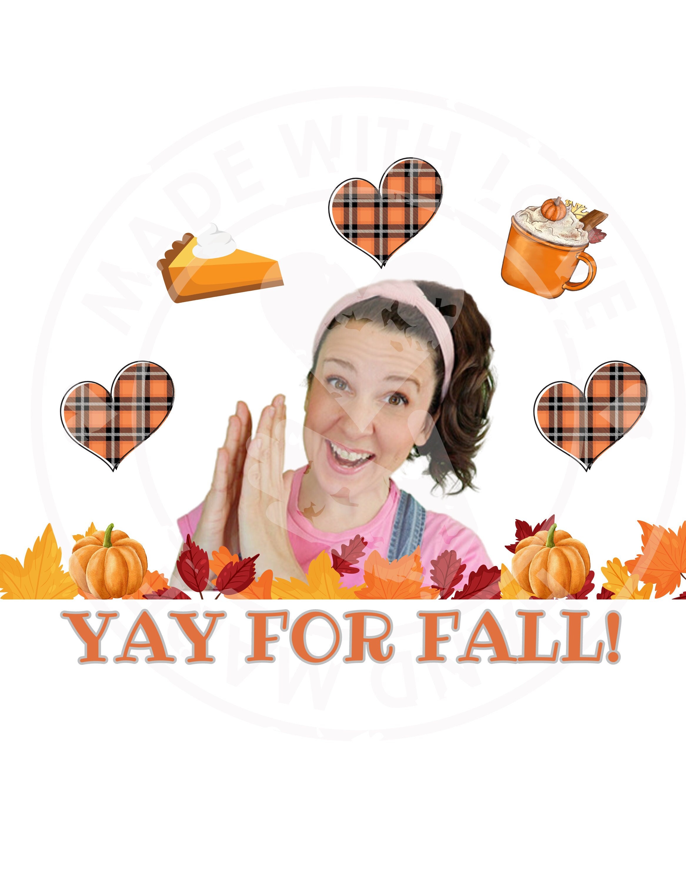 Ms Rachel Yay for Fall PNG - Etsy