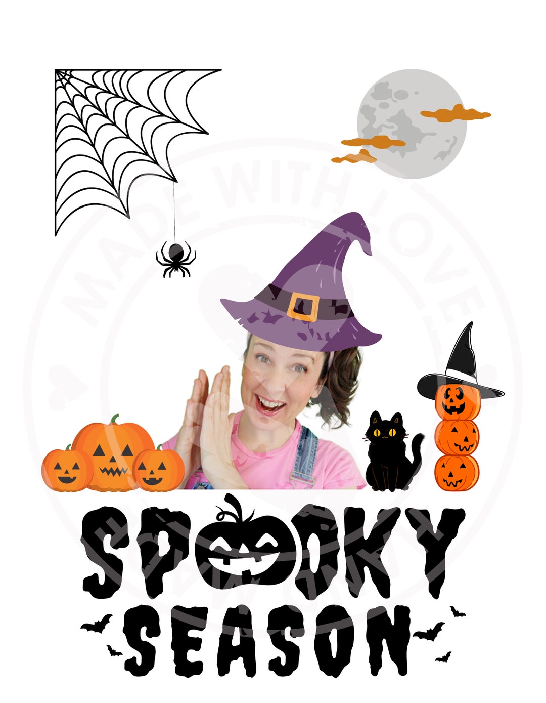Ms Rachel, Spooky Season, Halloween, PNG Bundle, 3 Designs - Etsy