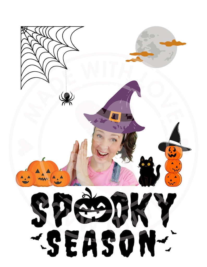 Ms Rachel, Spooky Season, Halloween, PNG Bundle, 3 Designs - Etsy