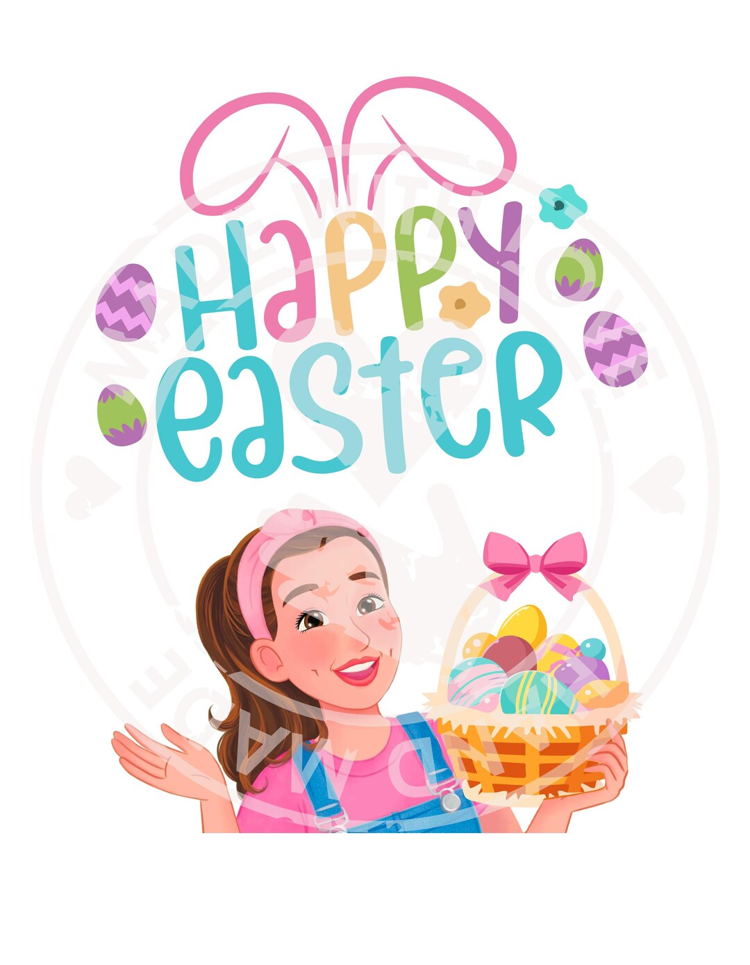 Ms Rachel - Easter Bundle of 4 Designs - Easter PNG - Toddler Easter ...