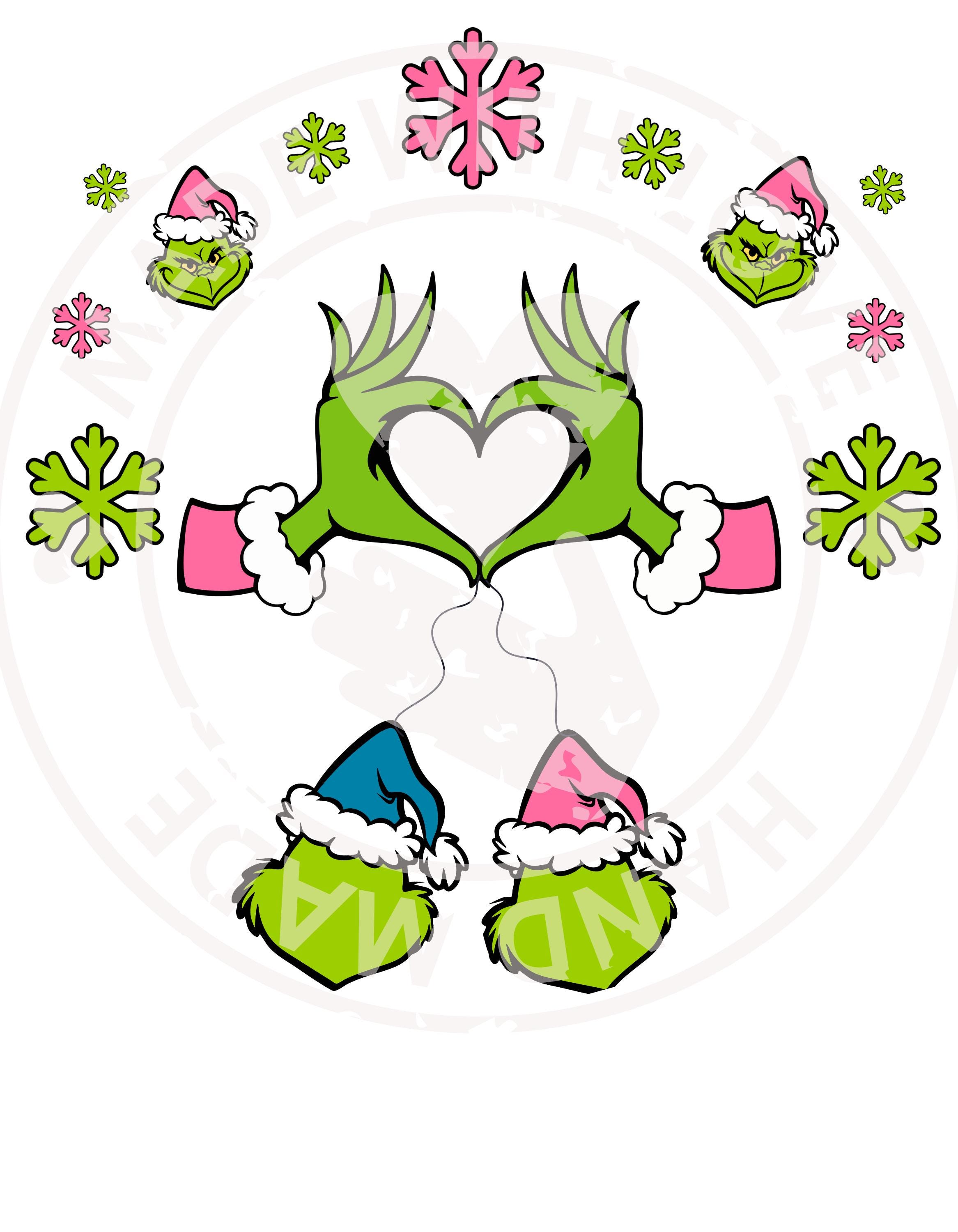 CUSTOM Grinch Name Back of Mama/gigi Shirt - Etsy