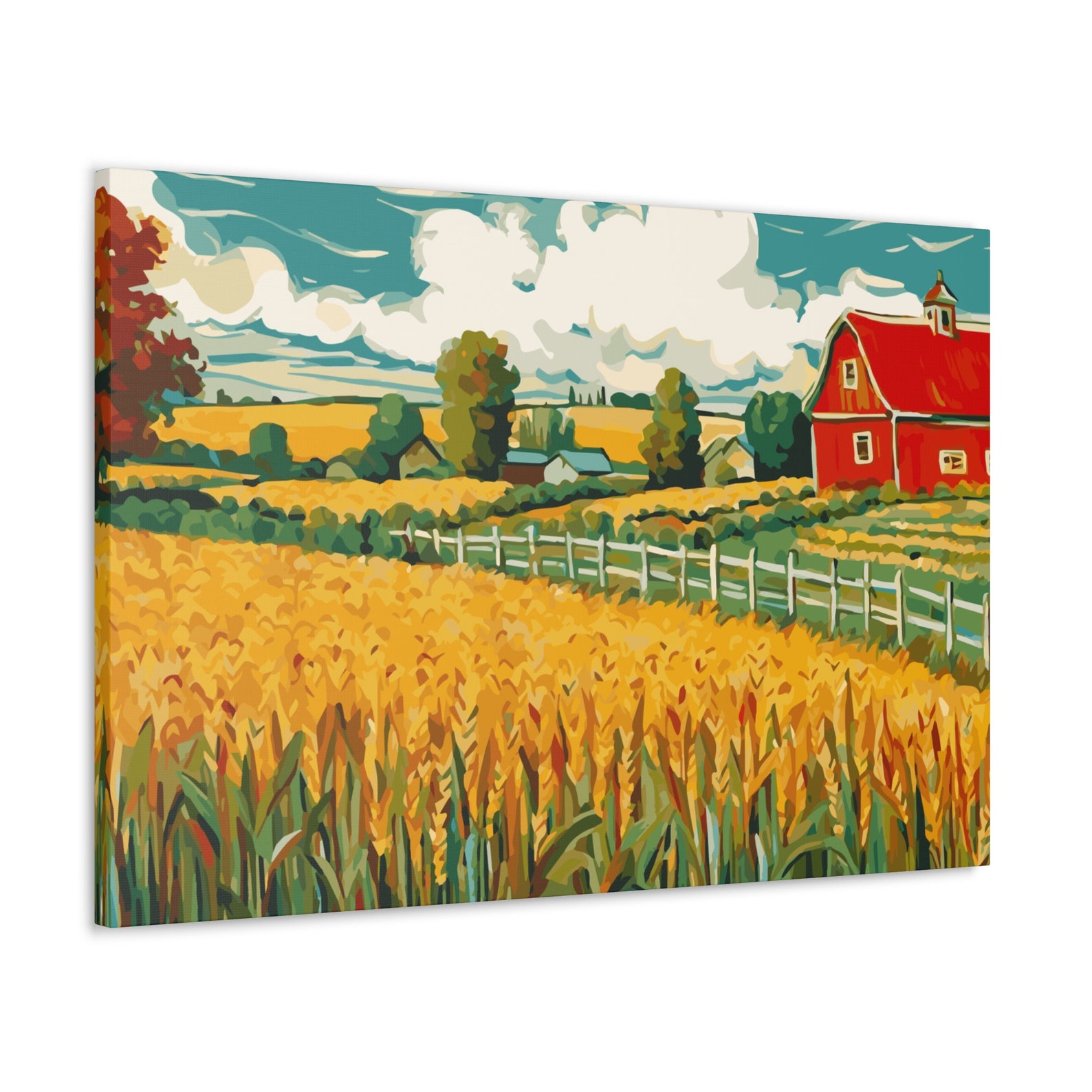 Calm and Quiet Fields - Etsy