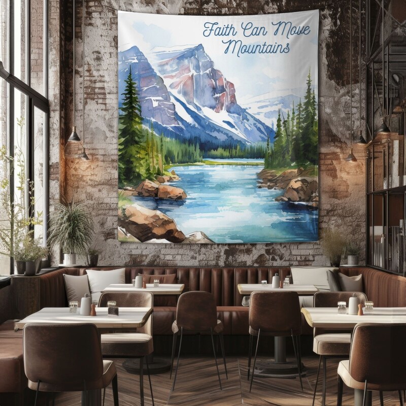 Mountain Tapestry - Etsy